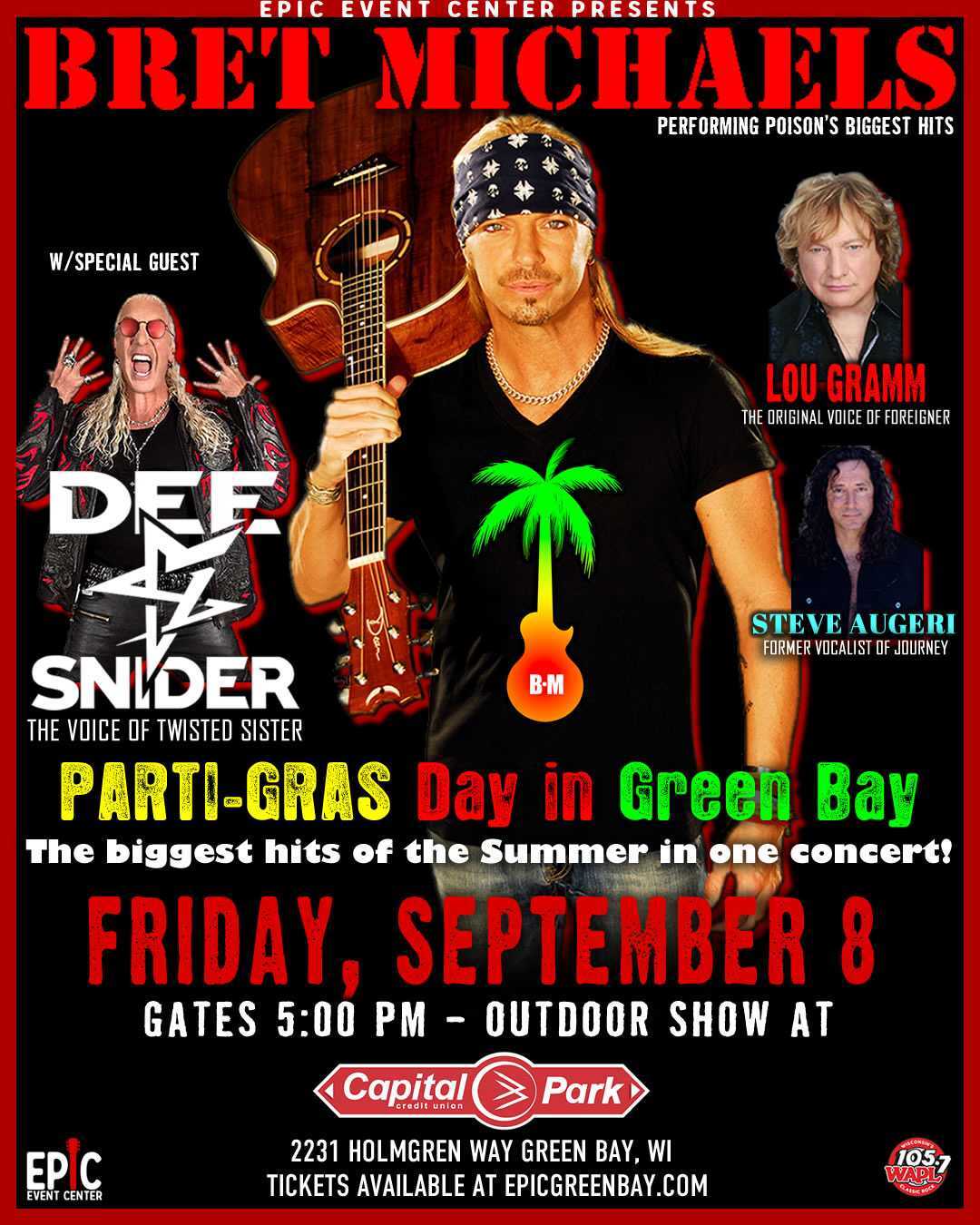 Wisconsin Parti-Gras Alert – Bret, Dee Snider, Lou Gramm & Steve Augeri ...