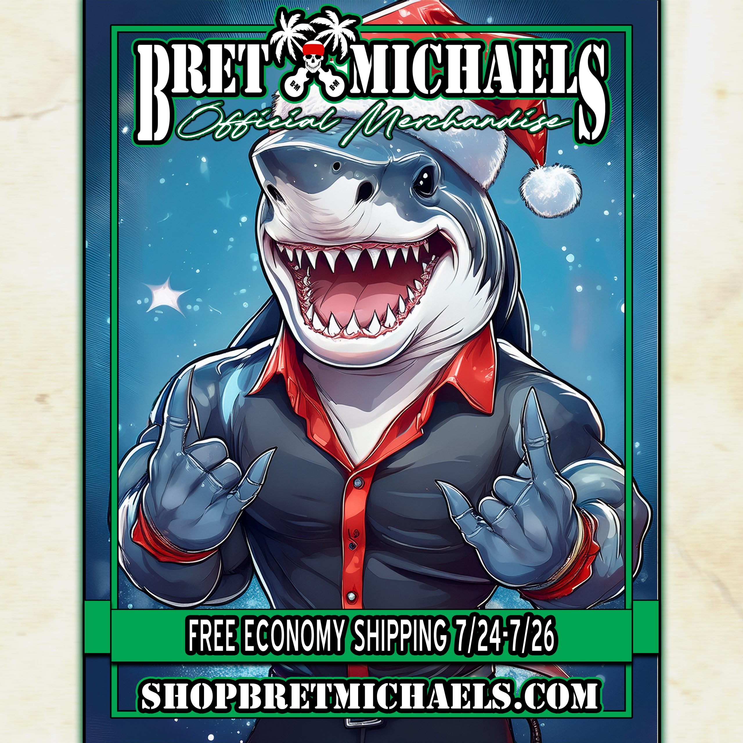 Christmas in July Special – Free Economy Shipping! – Bret Michaels ...